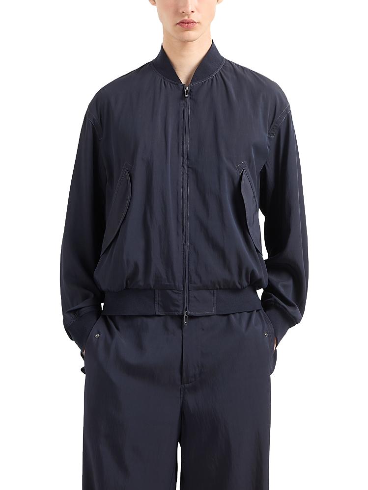 EMPORIO ARMANI Regular Fit Bomber Jacket